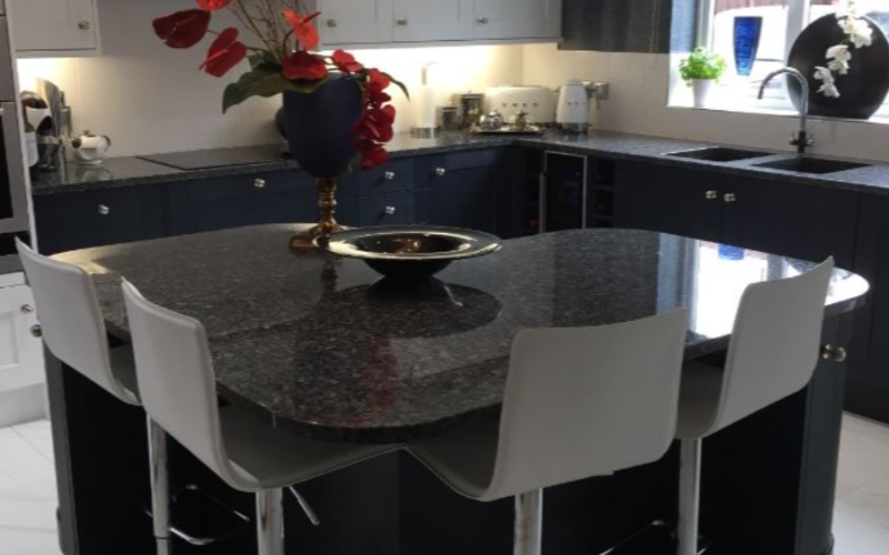 Blue Pearl Granite & Quartzite | World of Marble