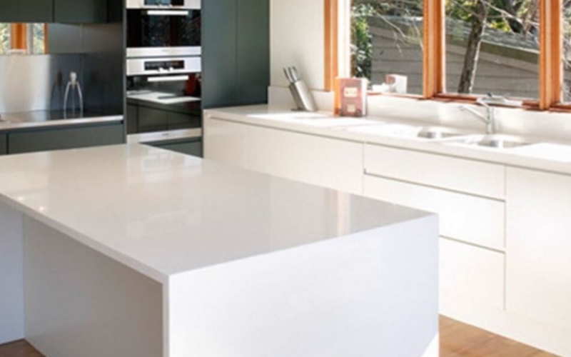 2141 Snow Caesarstone Quartz | World of Marble